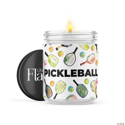 Pickleball Watercolor - 22-oz Candle Jar - Wildflowers - Uncommon Flame ...