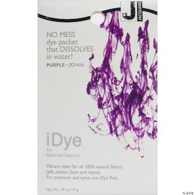Jacquard iDye Fabric Dye 14g-Purple | Oriental Trading