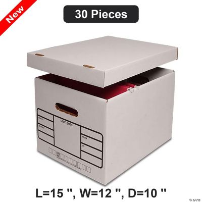 30 Pieces Durable 16 1/2" x 12 3/4"x1 7/8" Shipping Boxes For All ...