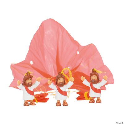 1 1/2" Religious Mini Jesus Figure Parachute Toys - 12 Pc. | Oriental ...