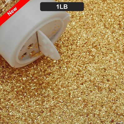 Elegant Hexagon Embossed Glitter for Artistic Creations - 18k Gold ...