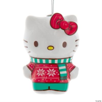 Kurt Adler Officially Licensed Hello Kitty Decoupage Ornament, 4.25 ...
