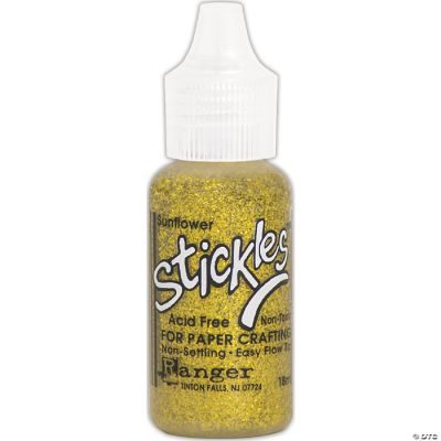 Ranger Stickles Glitter Glue .5oz-Sunflower | Oriental Trading
