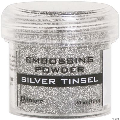 Ranger Embossing Powder-Silver Tinsel | Oriental Trading
