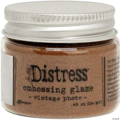 Tim Holtz Distress Embossing Glaze-Vintage Photo | Oriental Trading