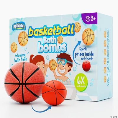 Kids Basketball Bath Bombs With Prize Inside | Oriental Trading