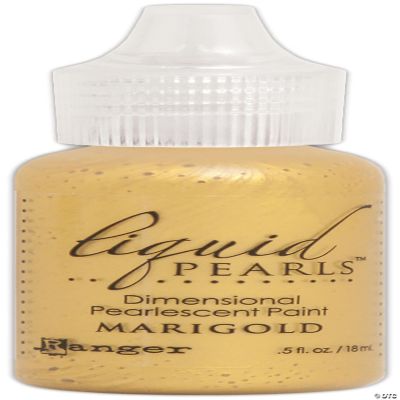 Ranger Liquid Pearls Dimensional Pearlescent Paint .5oz-Marigold ...