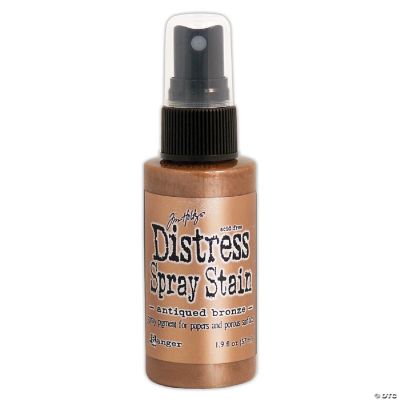 Tim Holtz Distress Spray Stain 1.9oz-Antiqued Bronze | Oriental Trading