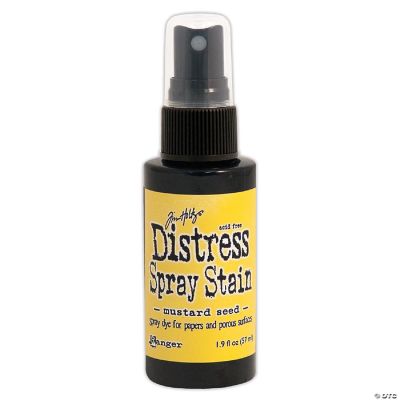 Tim Holtz Distress Spray Stain 1.9oz-Mustard Seed | Oriental Trading