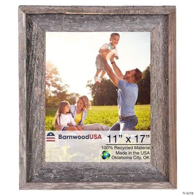 Rustic Farmhouse Signature Series 11 in. x 17 in. Weathered Gray ...