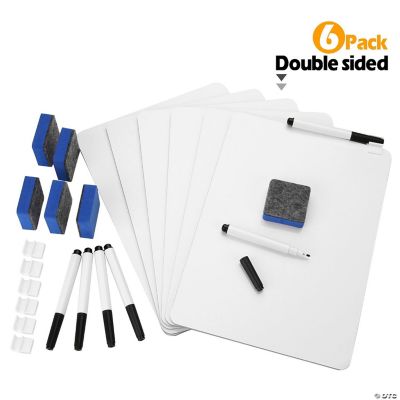 6 Kits Whiteboard Pen Clips Dry Erase Writing Drawing Board for School ...