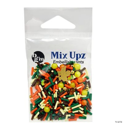 Buttons Galore Mix Upz Craft Embellishments 10g-Fall Frenzy | Oriental ...