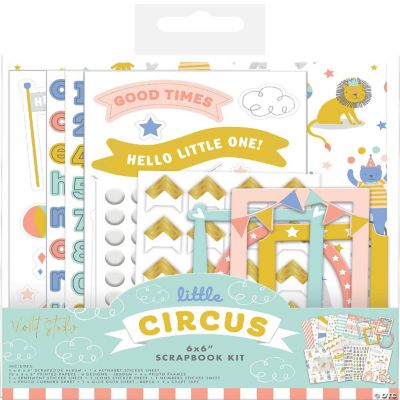 Violet Studio Scrapbook Kit-Little Circus