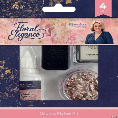 Sara Signature Floral Elegance Gilding Flakes Kit-4 Pieces | Oriental ...