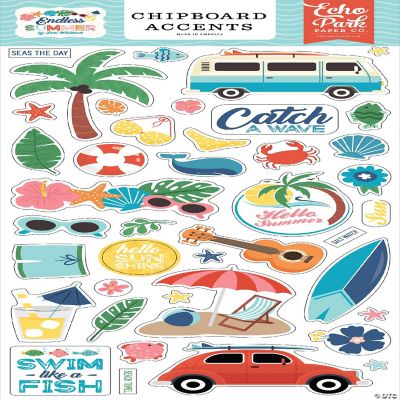 Endless Summer Chipboard 6"X13"-Accents | Oriental Trading