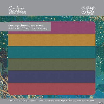 O' Holy Night Luxury Linen Pack 8.5"X11" | Oriental Trading