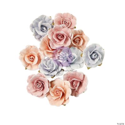 Prima Marketing Paper Flowers 12/Pkg-Wild At Heart, Bohemian Heart