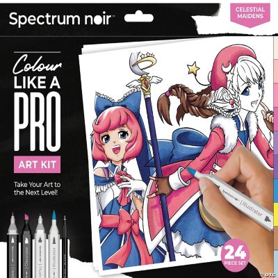 Spectrum Noir Color Like A Pro Art Kit-Celestial Maidens | Oriental Trading