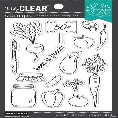 Hero Arts Clear Stamps 4"X6"-Keep It Fresh | Oriental Trading