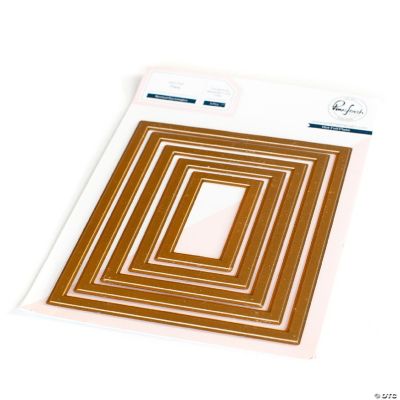 Pinkfresh Studio Hot Foil Plates-Nested Rectangles