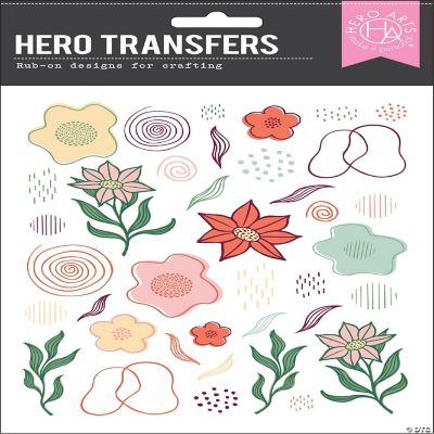 Hero Arts Hero Transfers-Flowers And Swirls