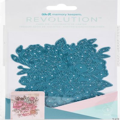 We R Memory Keepers Revolution Die-Card Front Floral | Oriental Trading