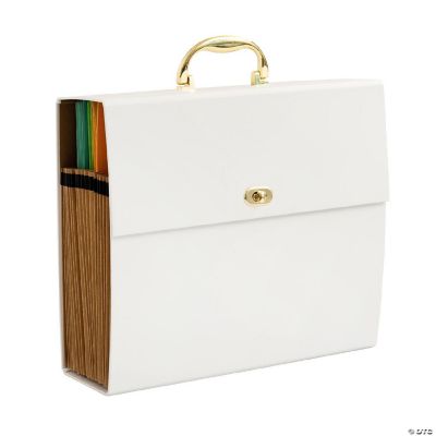 We R Memory Keepers - 12x12 Accordion Paper Storage - White Cream ...