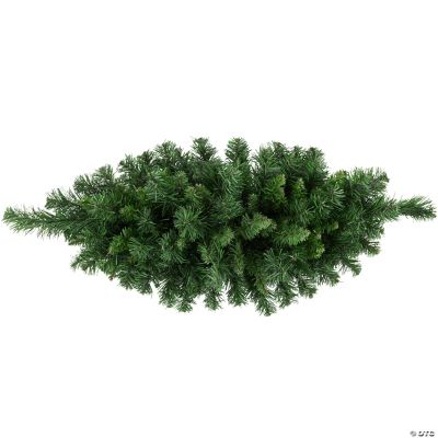32" Green Lush Mixed Pine Artificial Christmas Swag - Unlit