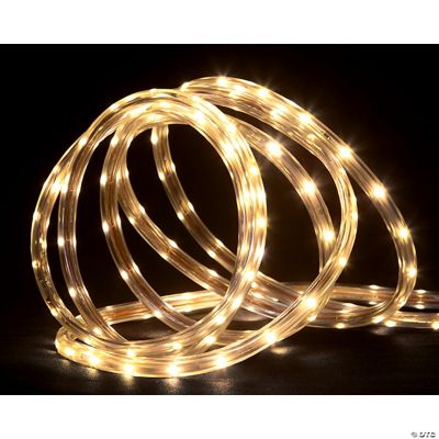 LED Commercial Grade Outdoor Christmas Rope Lights on a Spool - Warm ...