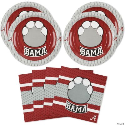 Havercamp Alabama Crimson Tide Party For 16! Set Includes 16 Dessert ...