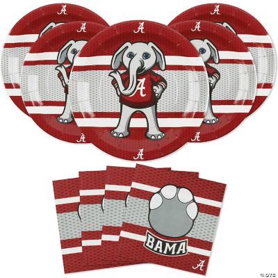 Havercamp University Of Alabama Party For 24. Includes 24 Lg. Plates ...