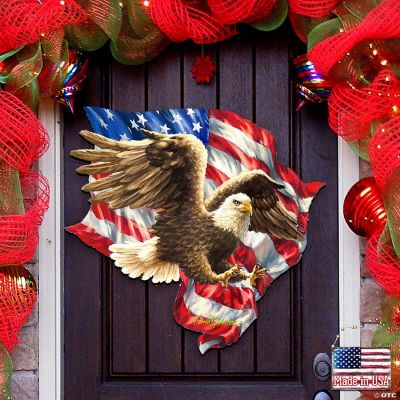 American Liberty Eagle Holiday Door Decor By D. Gelsinger | Oriental ...