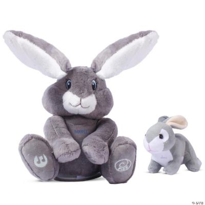 Bunny Set - Milo Stuffed Bunny Toy, Animated Interactive Bunny w/ Peek ...