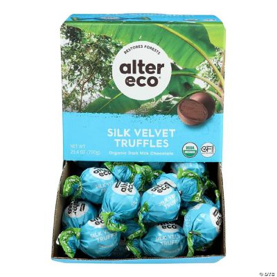 Alter Eco Chocolate Truffle Velvet Org 0.42oz Pack of 60 | Oriental Trading