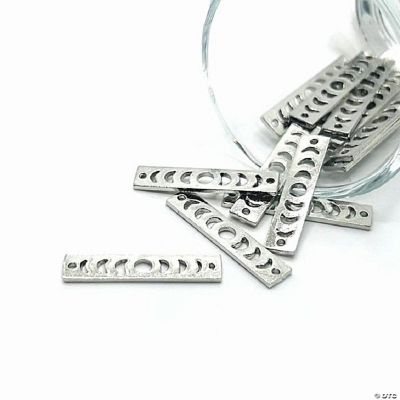 20 Pcs Moon Phases Connector Bars | Oriental Trading