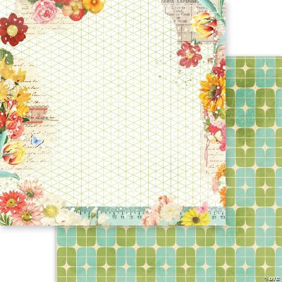 My Deer Friend Double-Sided Cardstock 12"X12"-Sweet | Oriental Trading