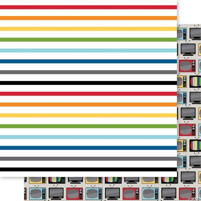 Teen Vibe Carson Double-Sided Cardstock 12"X12"-Screen Time