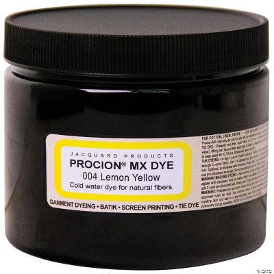 Jacquard Procion MX Dye 8oz-Lemon Yellow | Oriental Trading
