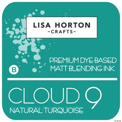 Lisa Horton Crafts Matt Blending Ink Pad-Natural Turqiose | Oriental ...