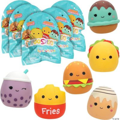 Squishmallows Squooshems Food Series 5-Pack Official Kellytoy- Collectible Mini Squishy Squeezy ...