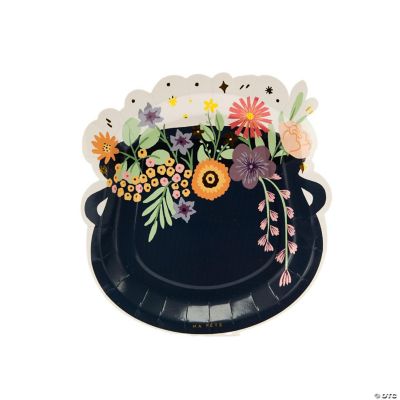 Ma Fete Halloween Cauldron Paper Dinner Plates (8) | Oriental Trading