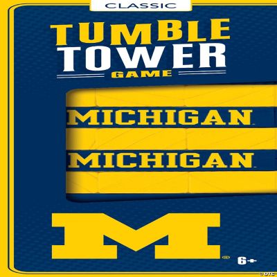 Michigan Wolverines Tumble Tower | Oriental Trading