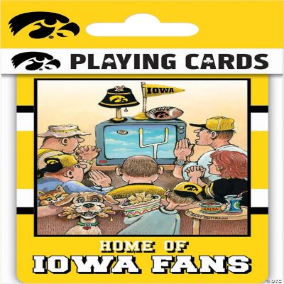 Iowa Hawkeyes Fan Deck Playing Cards - 54 Card Deck | Oriental Trading
