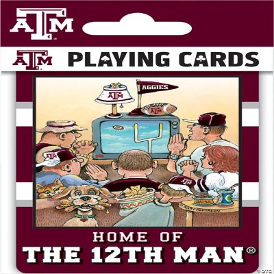 Texas A&M Aggies Fan Deck Playing Cards - 54 Card Deck | Oriental Trading