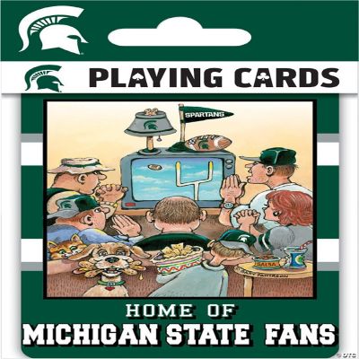 Michigan State Spartans Fan Deck Playing Cards - 54 Card Deck ...