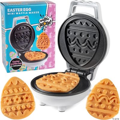 Double-Sided Easter Waffle Maker - Fun Breakfast for Kids & Adults, 2 ...