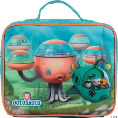 Octonauts Insulated Lunch Sleeve - Reusable Heavy Duty Tote Bag w Mesh ...