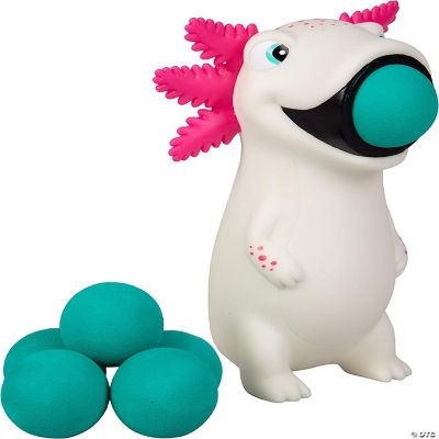 Hog Wild Axolotl Fish Popper Toy - Pop Foam Balls Up to 20 Feet - 6 ...