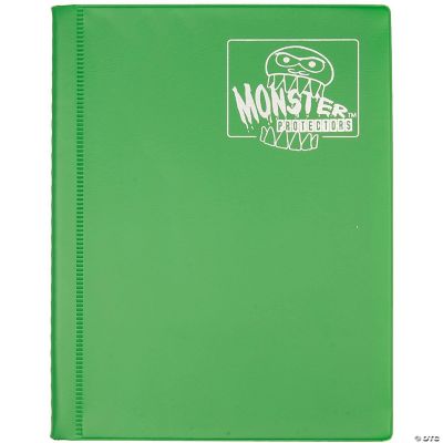 Monster 4 Pocket Trading-Card Binder- Matte White Album- Anti-Theft ...