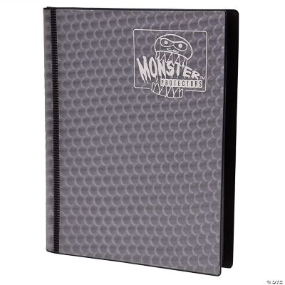 Monster Protectors 4 Pocket Trading Card Album-20 Side Loading Anti ...